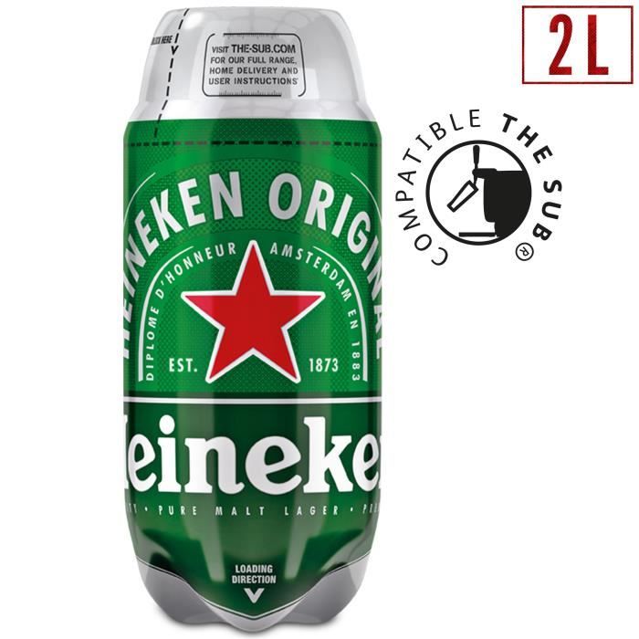 Bière Heineken bouteille 25cl 2,75€ Bière Heineken pression 25cl 2 ...