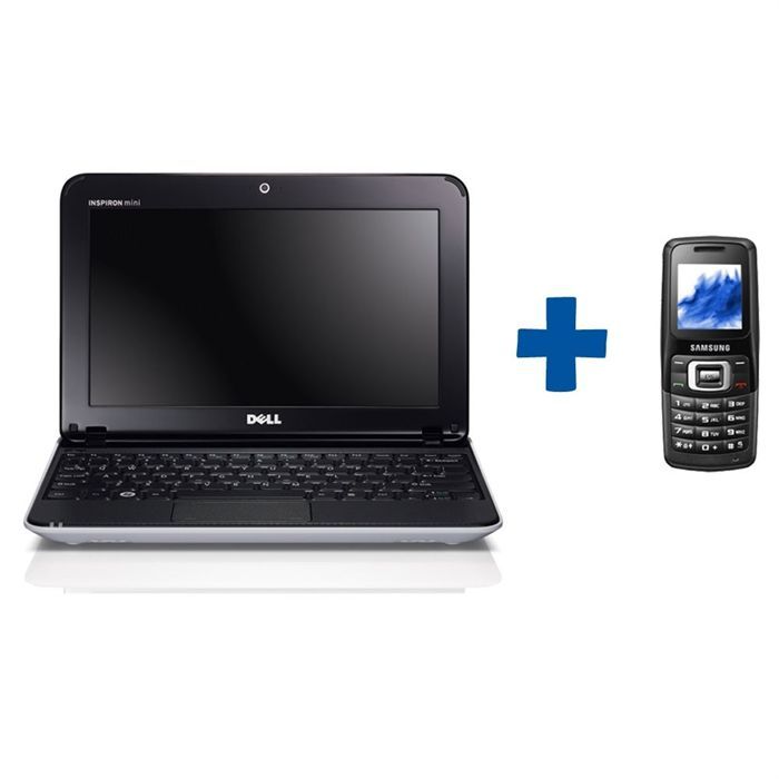 Dell Inspiron Mini 1012 Red + SAMSUNG B130 - Cdiscount Téléphonie