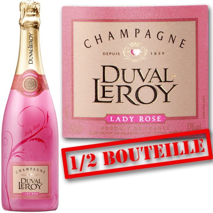 Duval Leroy Lady Rose Demi-bouteille - La cave Cdiscount