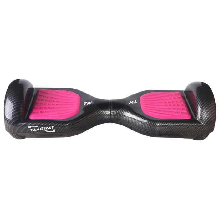 TAAGWAY Hoverboard 6,5" Carbone 2 x 350 W Rose - Achat / Vente ...