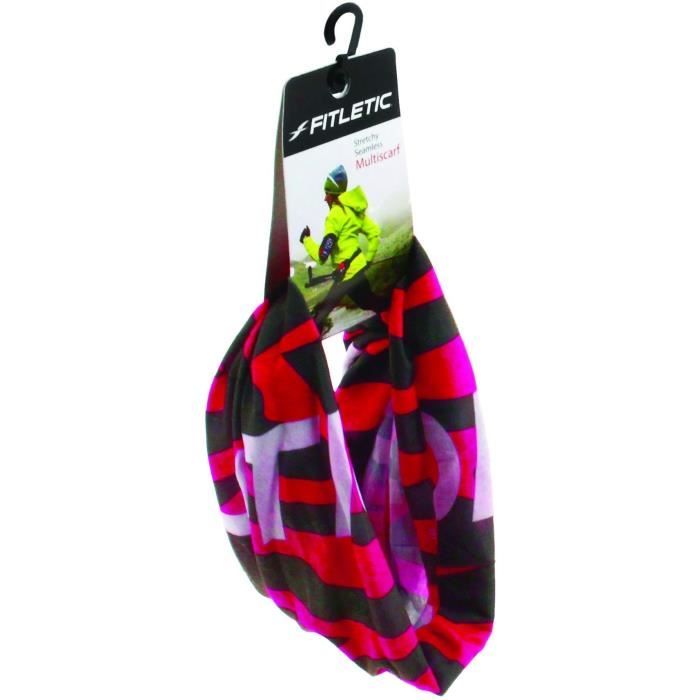 FITLETIC Bandeau Multiscarf - Rose - Cdiscount Sport