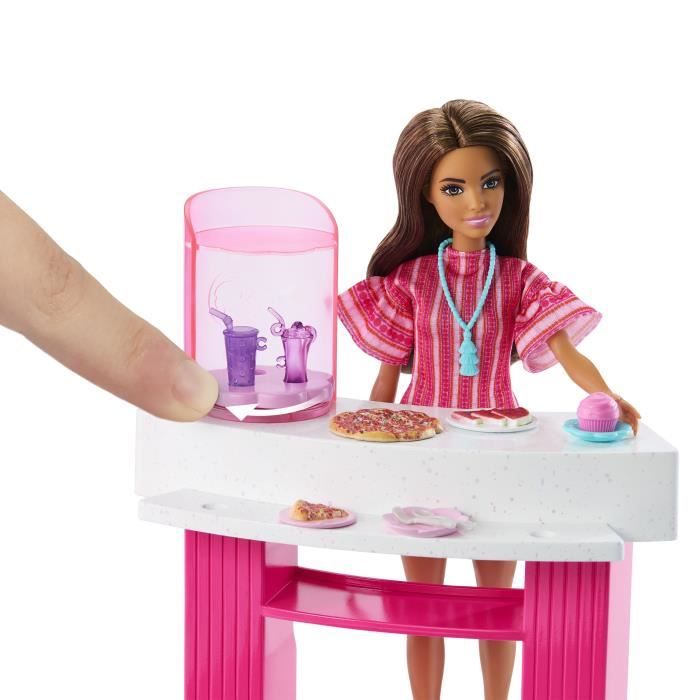 Barbie - Coffret Piscine de Rêve - Toboggan et jacuzzi - Plus de 20 ...
