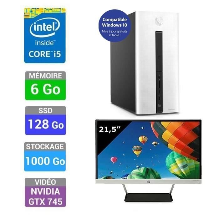 HP Pavilion PC Gamer 550-070nf + Ecran HP Pavilion 22cw IPS LED ...