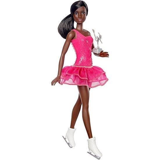 BARBIE - Patineuse Artistique Brune - Cdiscount Jeux - Jouets