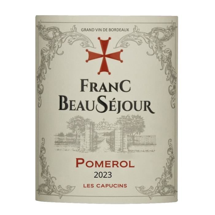 Franc Beauséjour 2023 Pomerol - Vin rouge de Bordeaux - La cave Cdiscount