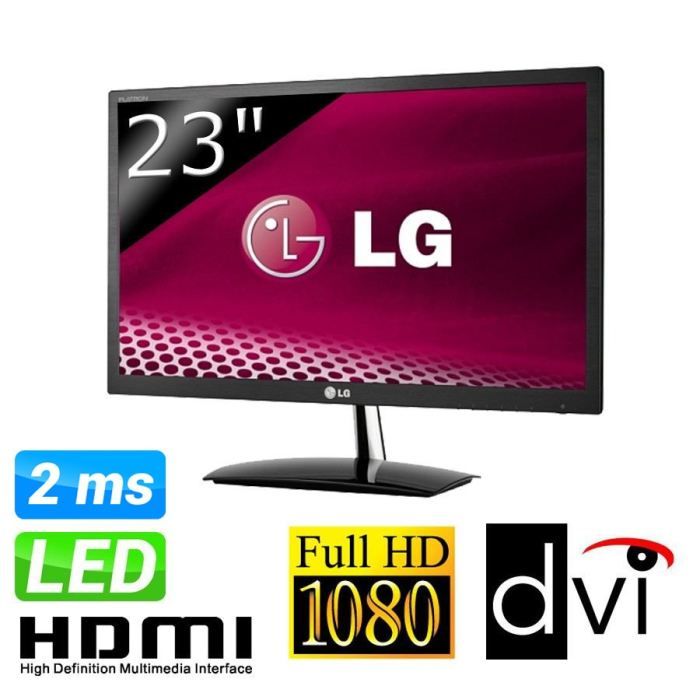 LG E2351VQ-BN - Cdiscount Informatique