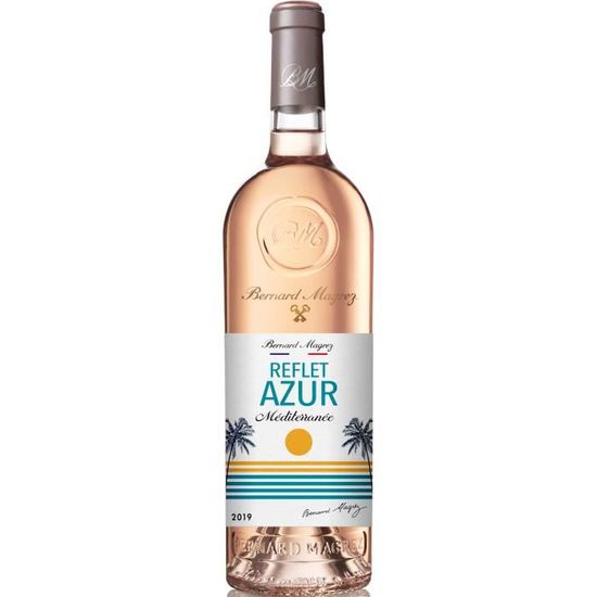 Bernard Magrez Reflet Azur 2019 IGP Méditerranée - Vin rosé - La cave ...