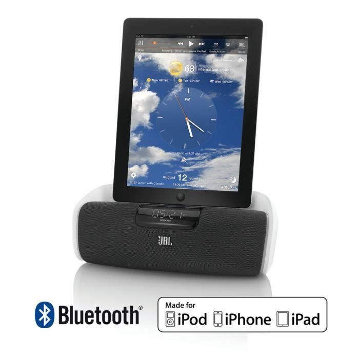 JBL ONBEAT AWAKE Blanc Enceinte Bluetooth Docking - Cdiscount TV Son Photo