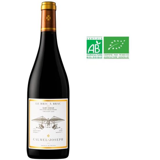 Calmel & Joseph Les Terroirs Le Bric à Brac 2020 Saint Chinian - Vin rouge de Languedoc - Bio ...