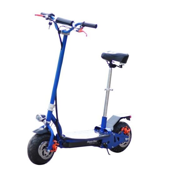 MOOVWAY Trottinette Electrique M10 Cruiser 350 W Bleu - Cdiscount Auto