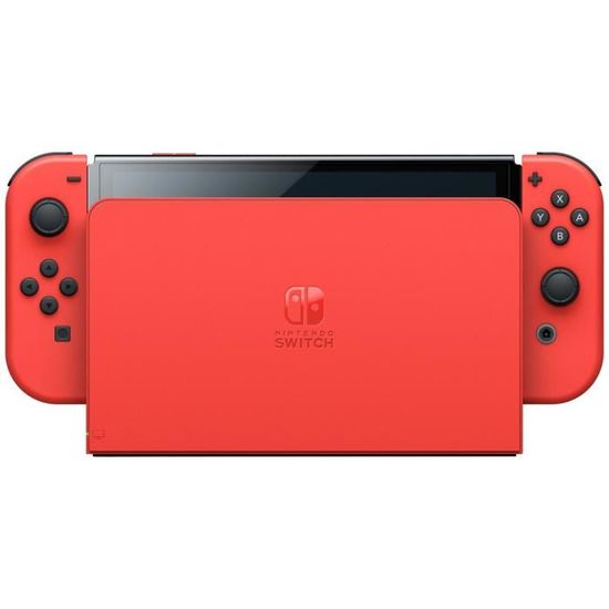 Console Nintendo Switch - Modèle OLED • Édition Limitée Mario (Rouge ...