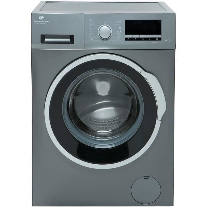 Lave-linge frontal CONTINENTAL EDISON CELL914DDGREY - 9kg - 1400 tours ...