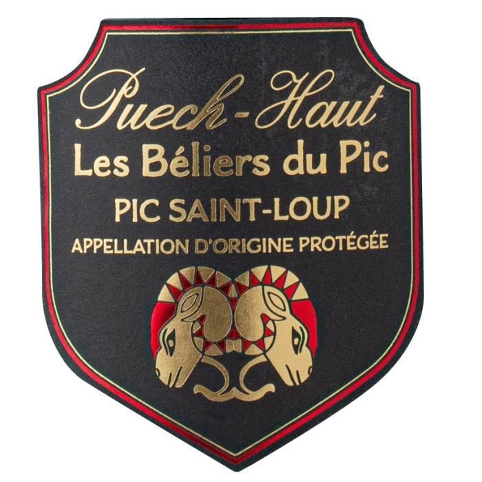 Château Puech-Haut Les Béliers du Pic 2021 Syrah - Vin rouge de ...