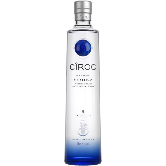 CIROC - Vodka - 40,0 % Vol. - 70 cl - La cave Cdiscount