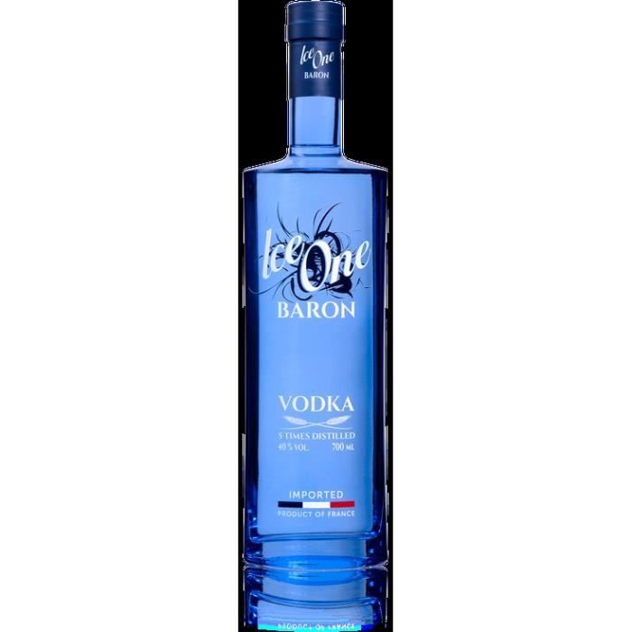Vodka Ice One Baron - 40 % - 70 cl - La cave Cdiscount