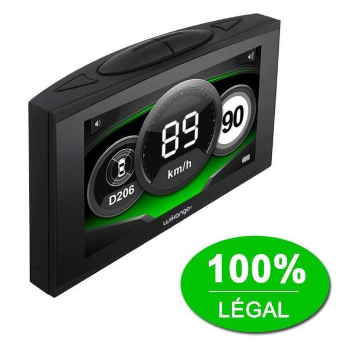 WIKANGO XL FIRST Avertisseur de dangers 4" - Cdiscount Auto