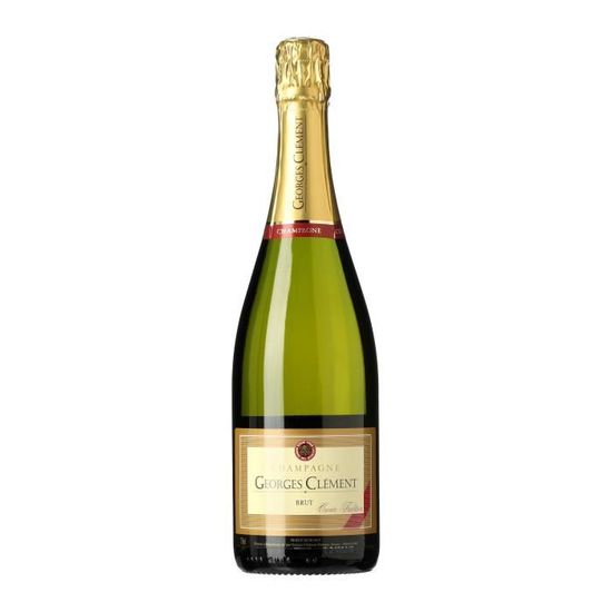 Champagne Georges Clément Brut Tradition - 75 cl - La cave Cdiscount