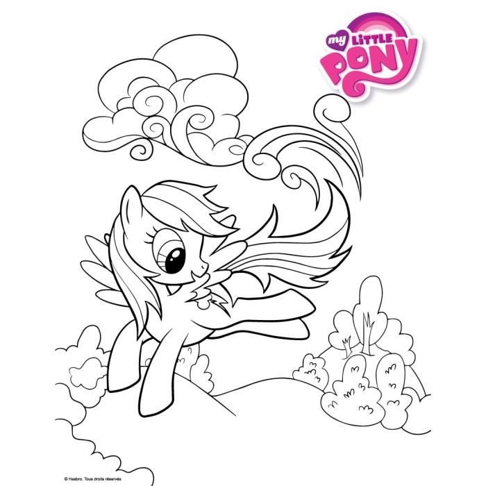 my little pony wonderbolts coloring pages