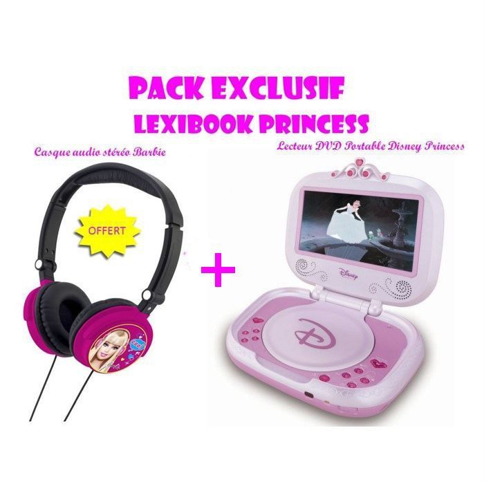 Disney Princess - Pack Lecteur DVD + Casque OFFERT - Cdiscount Jeux ...