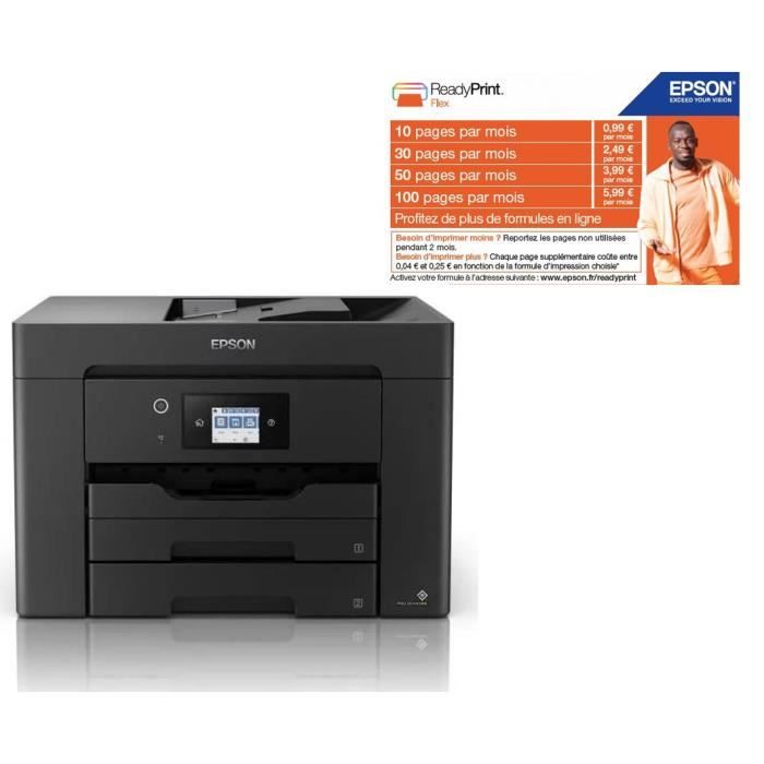 Imprimante EPSON WF-7835DTWF Jet d'encre + Clé d'activation ReadyPrint ...