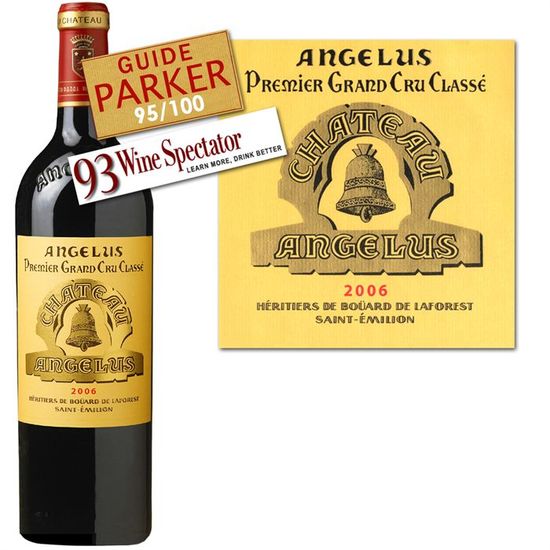 Château Angélus 2006 - La cave Cdiscount
