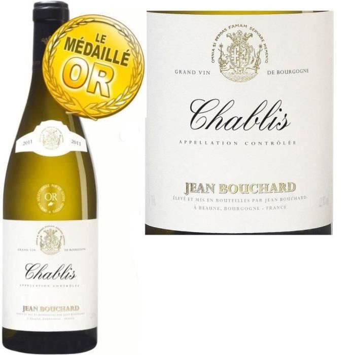 Chablis Jean Bouchard 2011 x1 - La cave Cdiscount