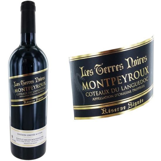Les Terres Noires Montpeyroux 2014 Côteaux du Languedoc - Vin rouge du ...