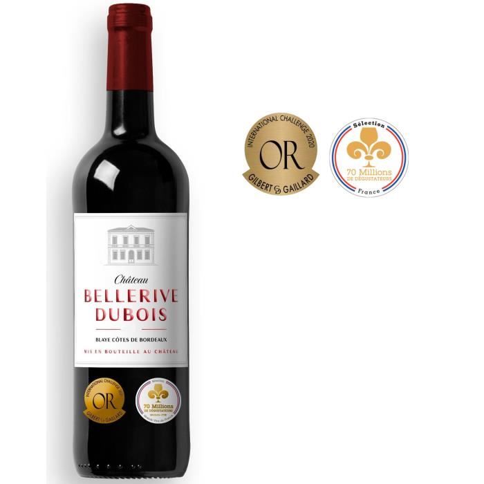 Château Bellerives Dubois 2022 Blaye Côtes de Bordeaux - Vin rouge de ...