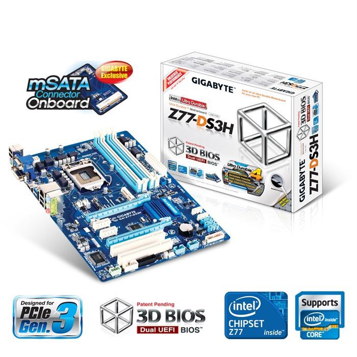 Gigabyte Z77-DS3H - Cdiscount Informatique