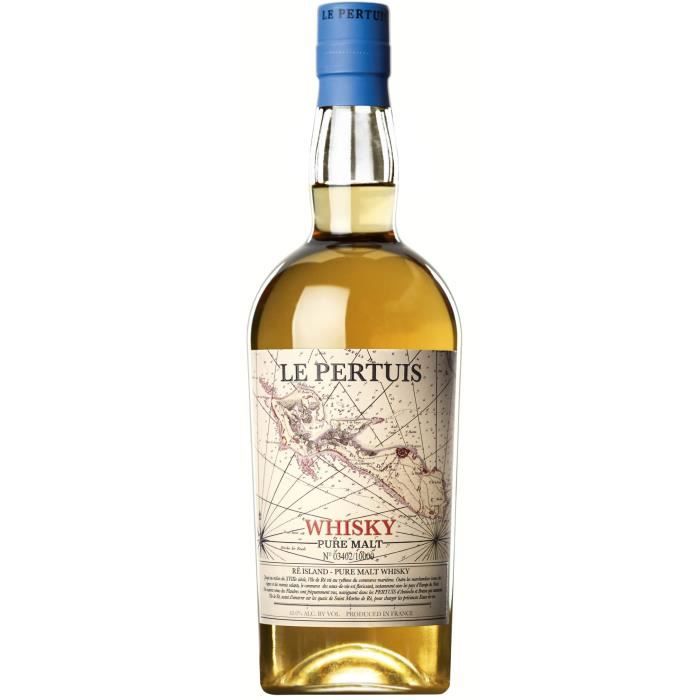 Le Pertuis - Whisky Pure Malt de l'île de Ré - 42,6 % Vol. - 70 cl ...