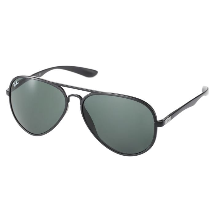 RAY BAN Lunettes de Soleil Liteforce Aviator RB4180 Noir Mixte Noir ...