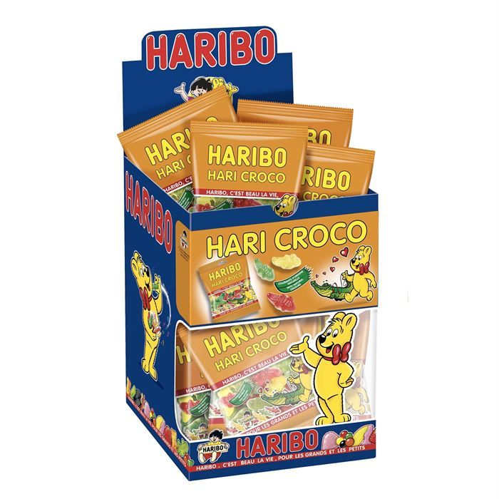 HARIBO Hari Croco 30 Mini Sachets (x1) - Cdiscount Au quotidien