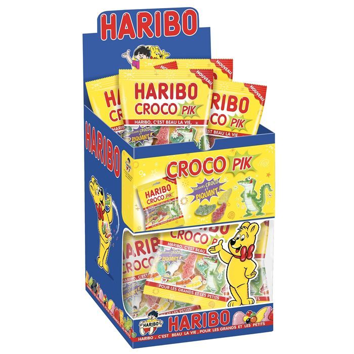 HARIBO Croco Pik 30 Mini Sachets - Cdiscount Au quotidien