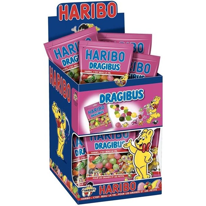 HARIBO Dragibus 30 Mini Sachets - Cdiscount Au quotidien