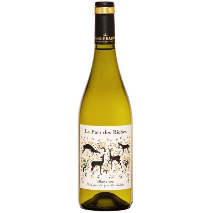 Jean Luc Baldès La part des Biches Tolosan - Vin blanc du Sud Ouest ...
