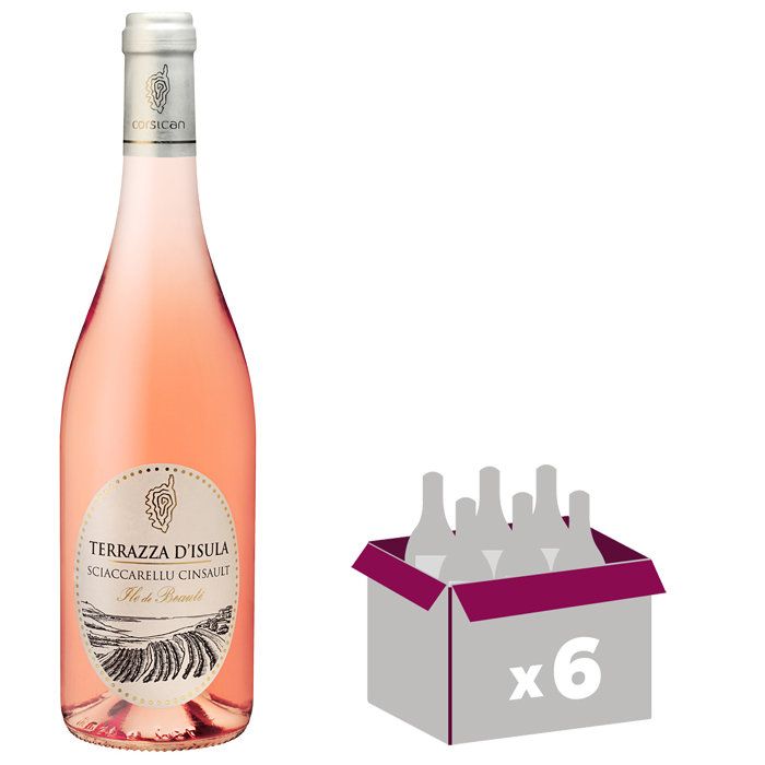 Terrazza d'Isula 2025 Ile de Beauté - Vin rosé de Corse x6 - La cave ...