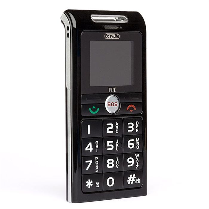 ITTM EASY LIFE Noir/Argent - Cdiscount Téléphonie