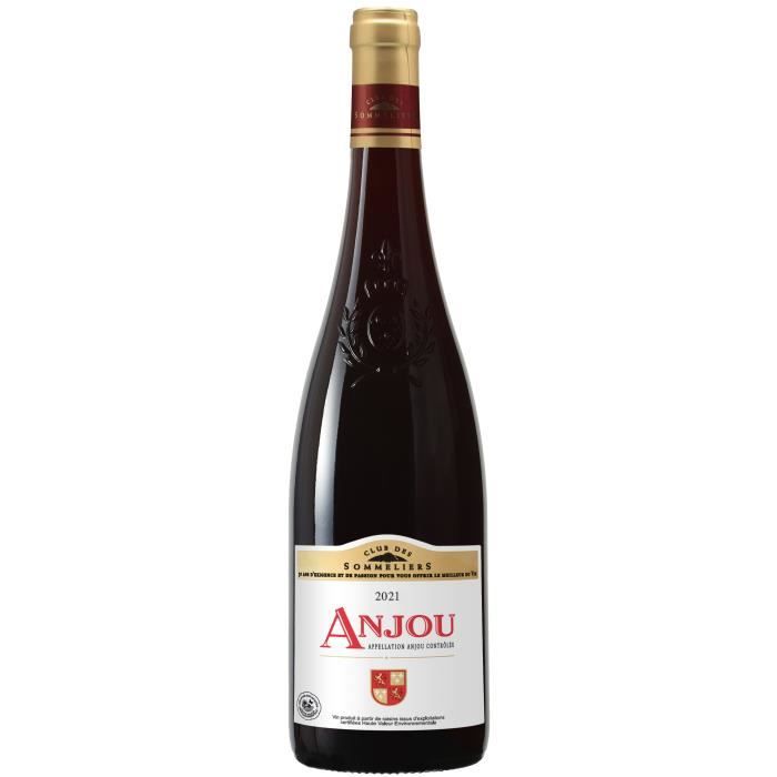 Club des Sommeliers 2021 Anjou - Vin rouge de Loire - La cave Cdiscount