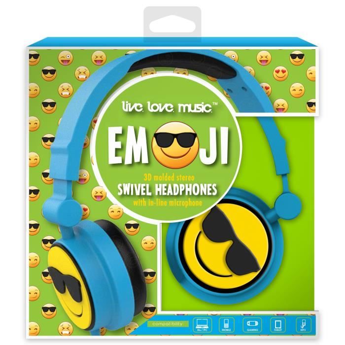 DGL TOYS casque audio enfant audio Emoticon Soleil - Cdiscount Jeux ...