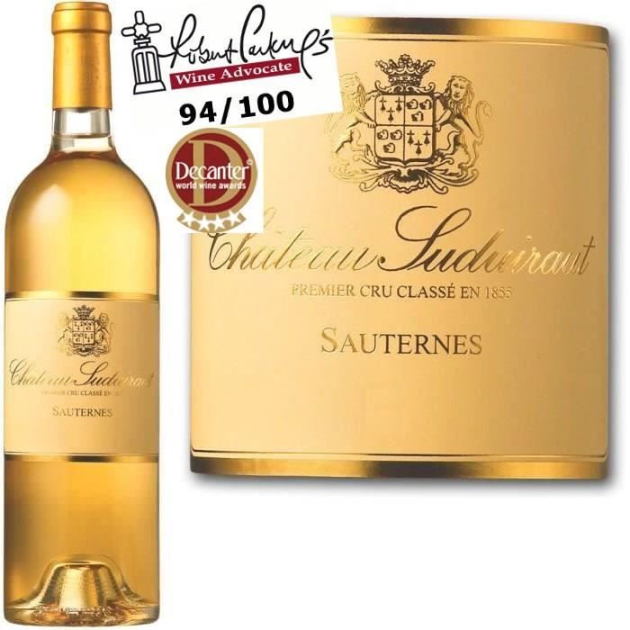 Sauternes Cru Classé Château Suduiraut 2008 - Vin Blanc - La cave Cdiscount