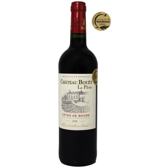 Château Bouet la Pilote 2022 Côtes-de-Bourg - Vin rouge de Bordeaux ...