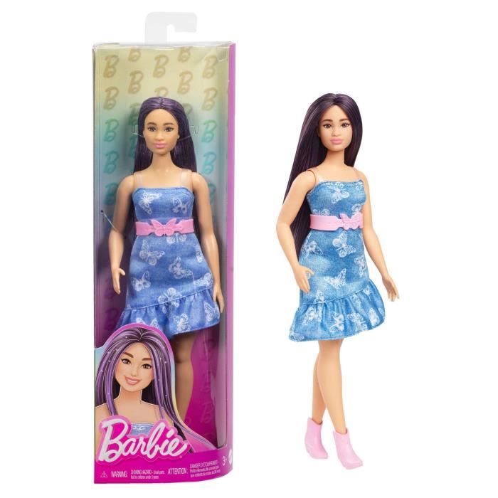 Barbie-Barbie fashionistas-Poup?e atteinte de trisomie 21 - Barbie - HYT89 - Cdiscount Jeux - Jouets