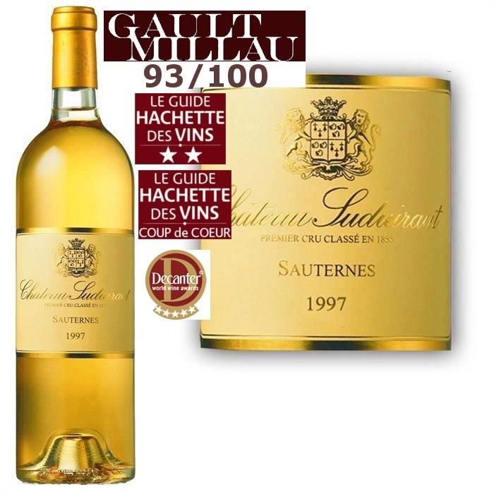 Château Suduiraut 1997 - La cave Cdiscount