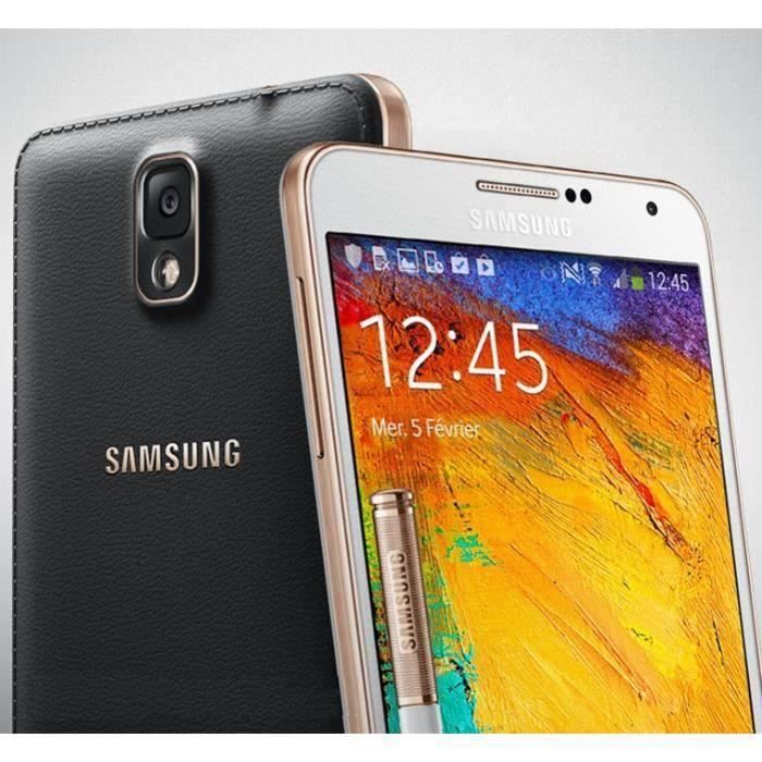 Samsung Galaxy Note 3 Black Gold Reconditionné Très Bon état