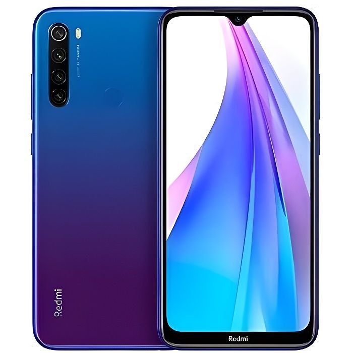 XIAOMI Redmi Note 8T 128 Go Bleu - Reconditionné - Très bon état ...