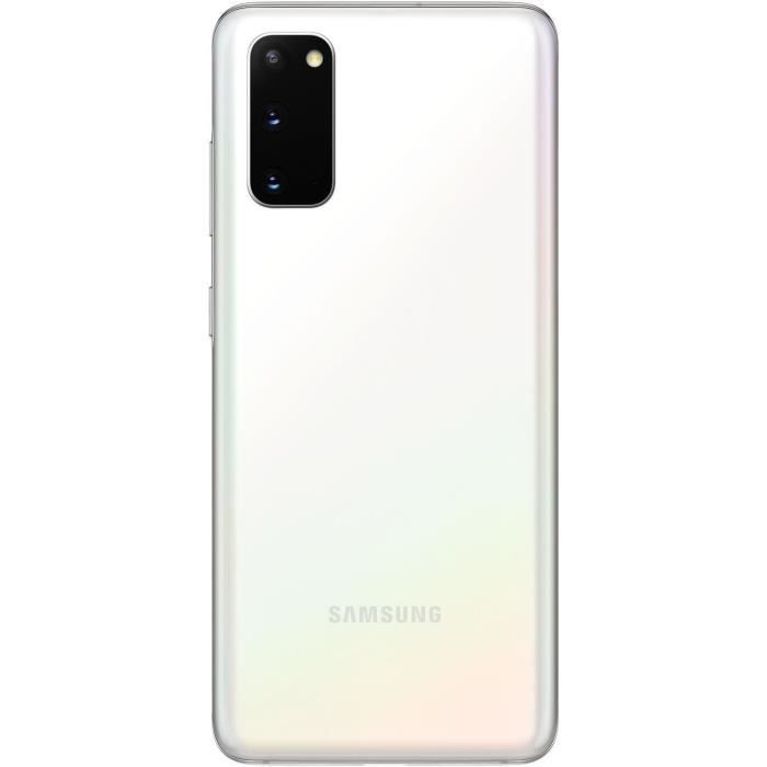 SAMSUNG Galaxy S20 5G (Double SIM) 128 Go Cloud White - Reconditionné ...