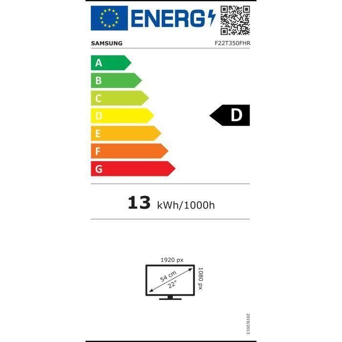 SAMSUNG T35F | F22T350FHR - Ecran PC 22" FHD - Dalle IPS - 5 ms - 75Hz ...