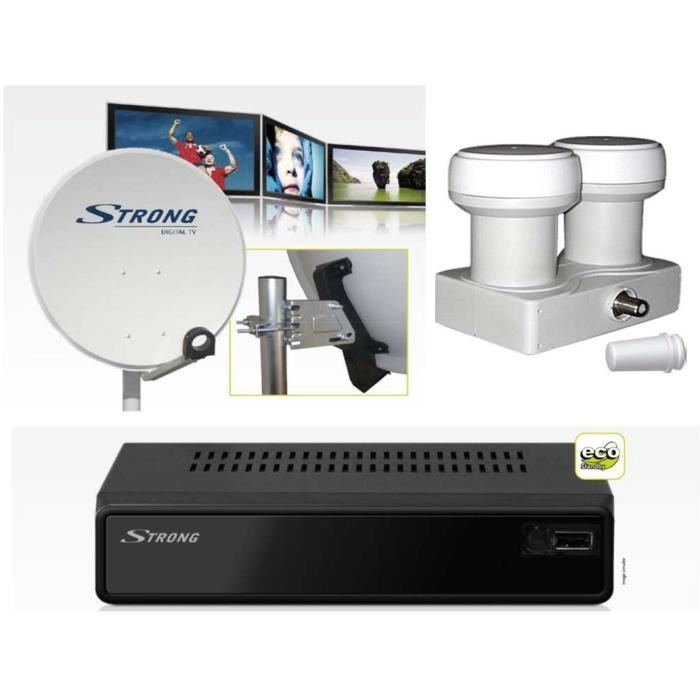 STRONG PRIMA SAT II Kit SAT SD FTA monobloc - Cdiscount TV Son Photo