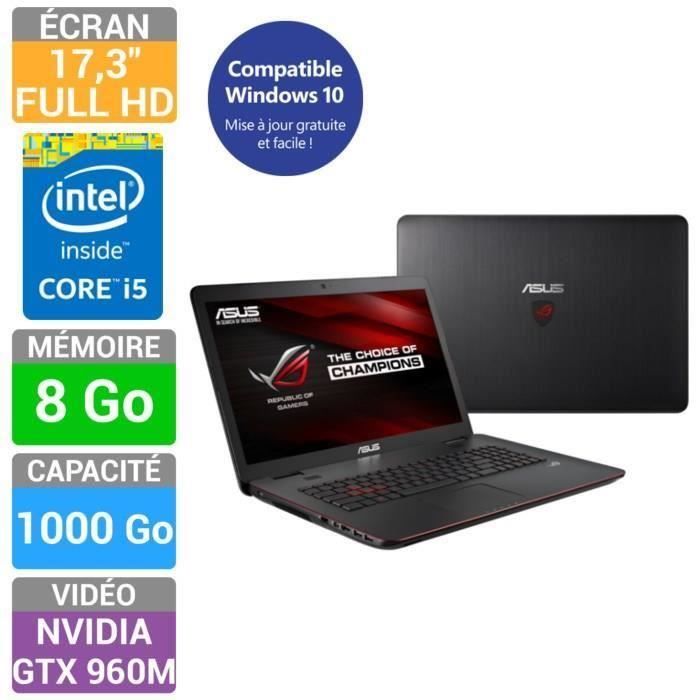Asus ROG PC Portable Gamer G741JW-T7151H - Cdiscount Informatique