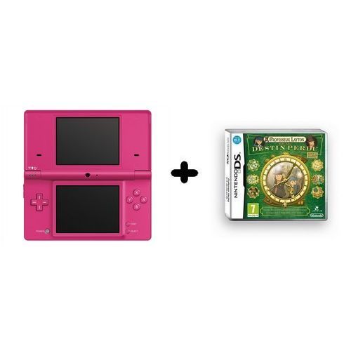 DSi ROSE + LAYTON ET LE DESTIN PERDU - Cdiscount Jeux vidéo